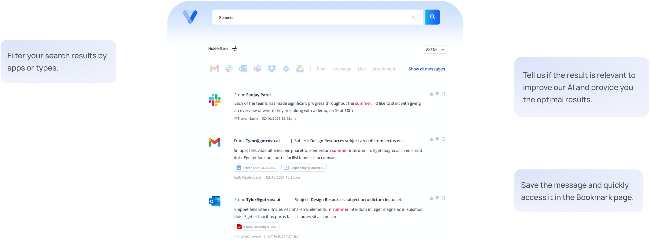 Trova | Cross-Platform Personal Search